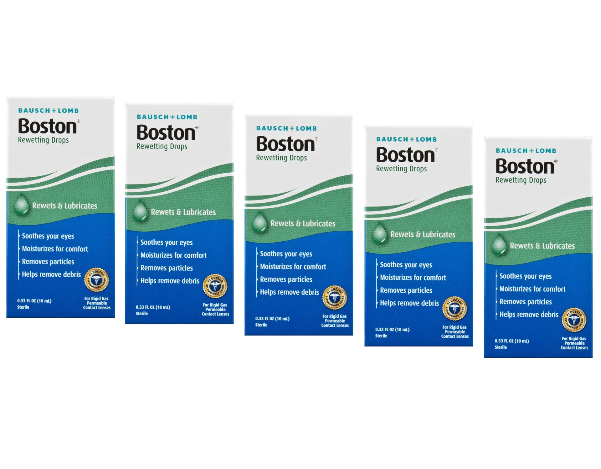 Bausch + Lomb Boston Rewetting Drops For Rigid Gas Permeable Contact ...