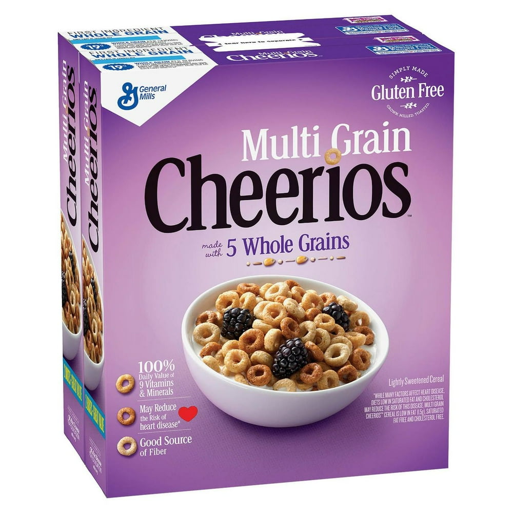 Product of General Mills Multi-Grain Cheerios 37.5 oz. - Walmart.com ...