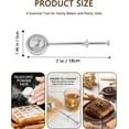 2 PCS Tea Infuser & Flour uster Wan, Stainless Steel Loose Leaf Tea ...