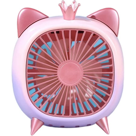 Cooling Fan Cartoon Low Noise Table Fan Long Standby Time -Slip ...