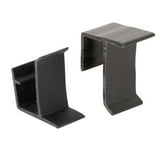 Screen Retainer Clips, for 3/8 in. screen frame, Plastic, Black (4-sets ...