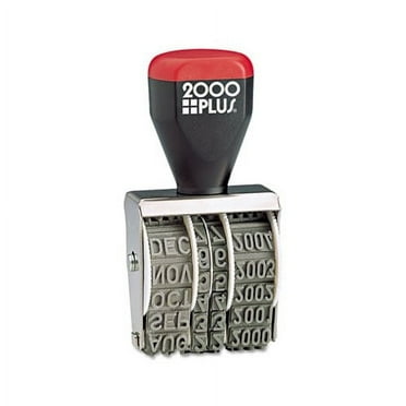 2000 Plus Classic Line 2010 - Stamp - self-inking - black - number - 10 ...