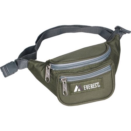 Everest - Everest Signature Waist Pack Junior, Olive - Walmart.com - Walmart.com