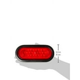 Grote 53122 Stop/Tail/Turn Red Led Oval Kit(53962+92420+67005 ...