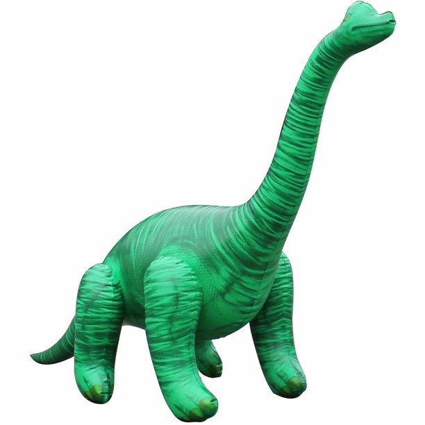 Inflatable Brachiosaurus Dinosaur, 48" Long-Great for pool, party ...