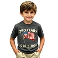Elegyee Boys Summer 4Th of July T Shirt Casual Letter Print Round Neck ...