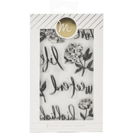Heidi Swapp Minc Clear Stamps 8/Pkg-Floral | Walmart Canada