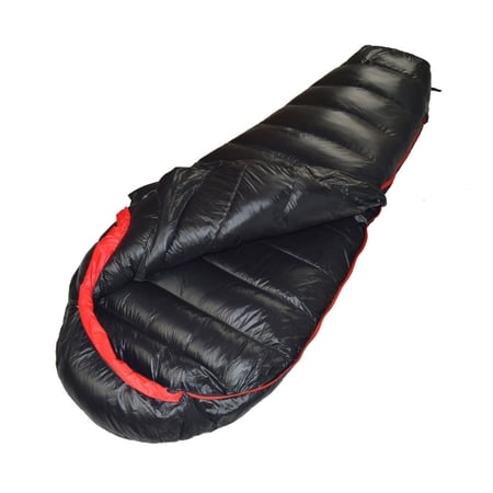 Outdoor Hydrophobic Down Sleeping Bag Ultralight Backpacking Mummy Down ...