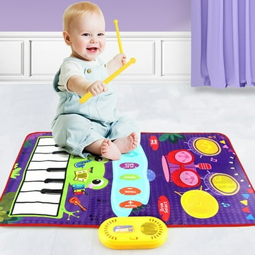 "Kidzlane Interactive Dance Mat - Game Toy for Kids - Musical Piano Mat ...