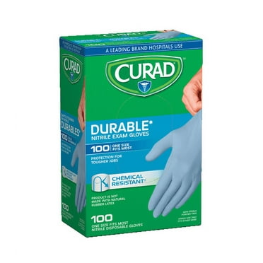 CURAD Nitrile Exam Gloves - CUR9315 - Walmart.com