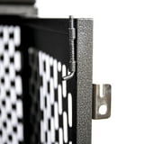 Createshao 45 inch Heavy Duty Dog Crate, Metal Kennel with Lockable ...