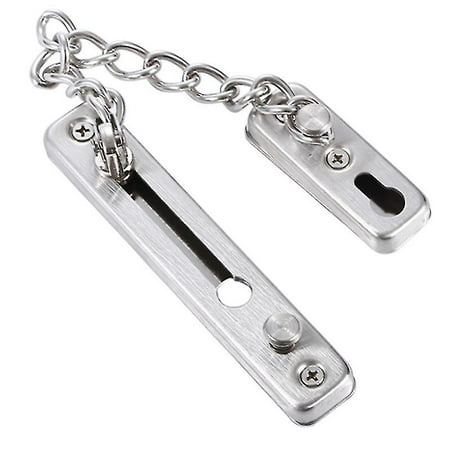 Surrme Stainless Steel Door Security Chain With Spring Lock Anti-theft ...