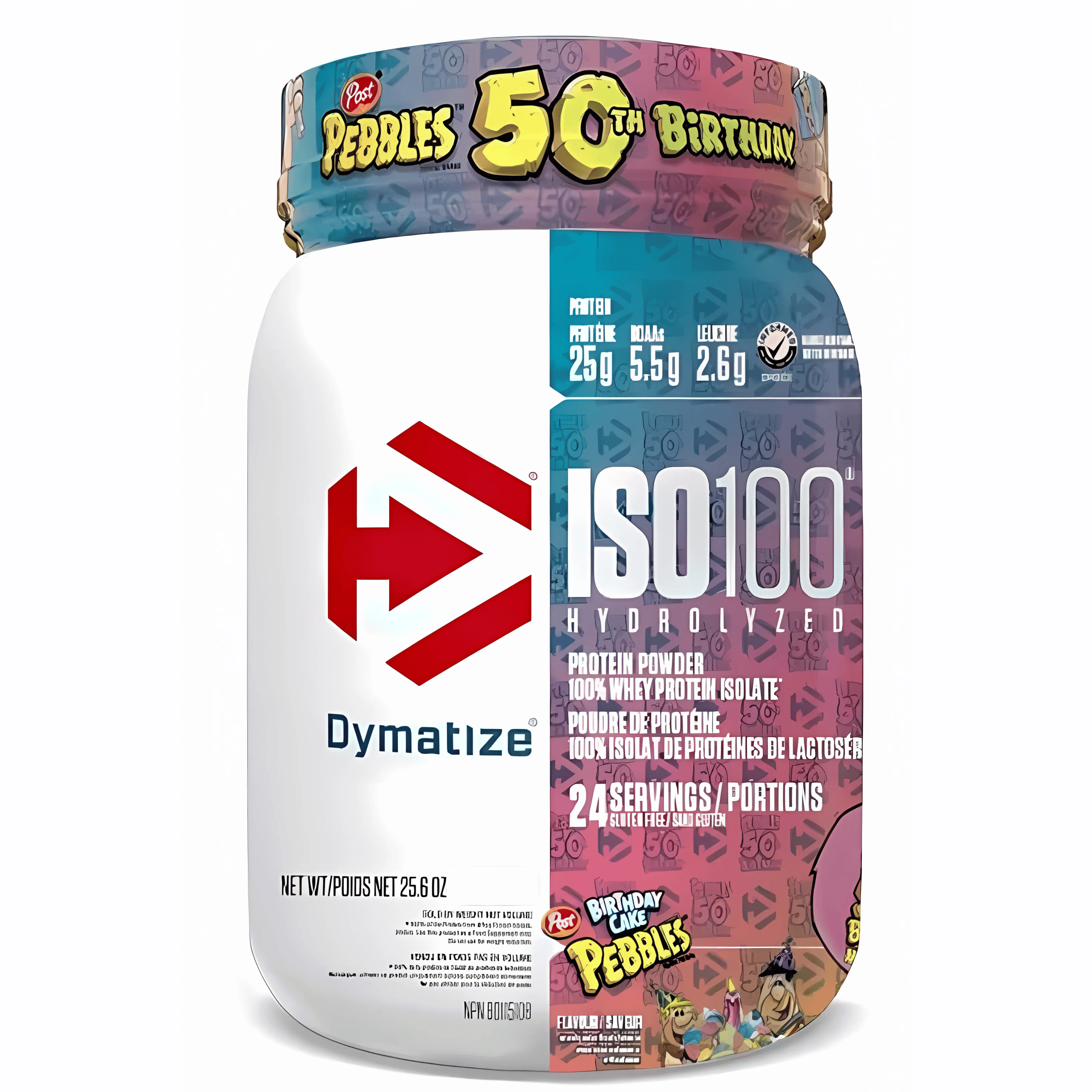DYMATIZE ISO 100 1.4 LBS 20 SER FRUITY PEBBLES | Walmart en línea