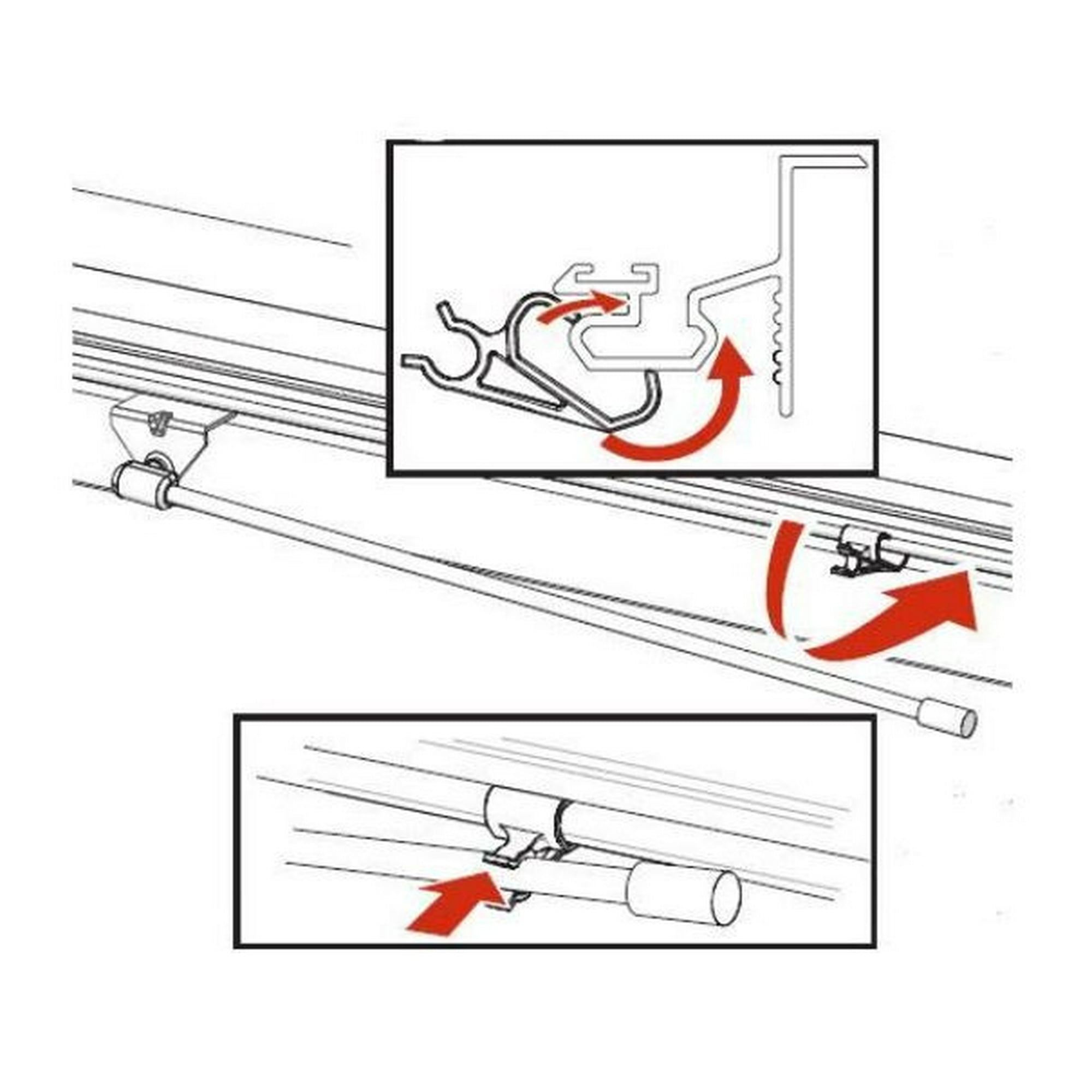 Click here for Bak Industries Tonneau Cover Lift Support Clip Par... prices