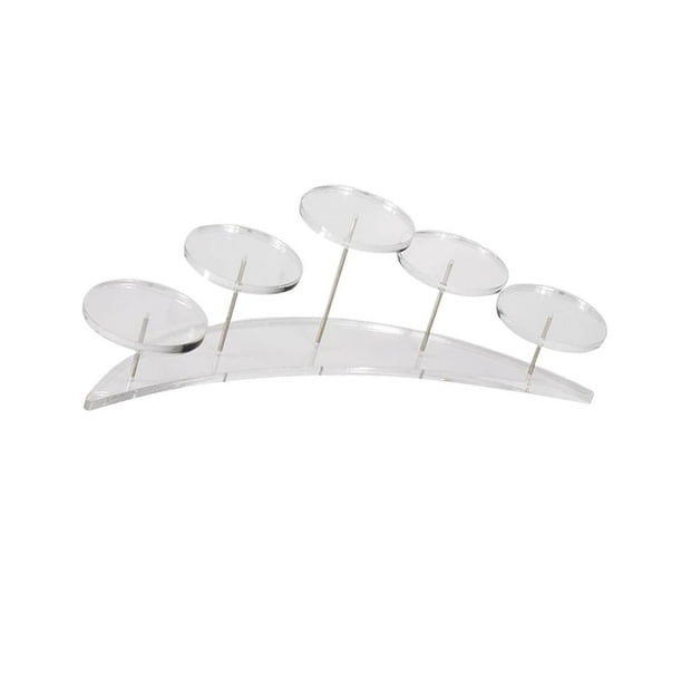 5 Tier Acrylic Cupcake Stand Jewelry Dessert Display Stand Dessert ...