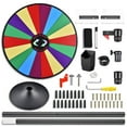 WinSpin 36" Prize Wheel Tabletop Floor Stand Spinning Game w/ Serving ...