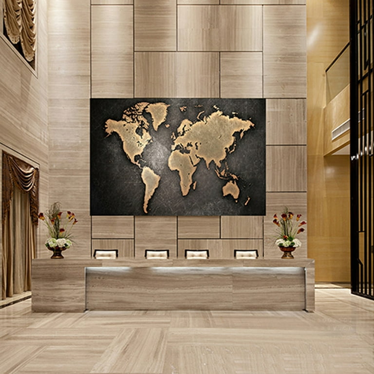 Large Wall Framed Maps