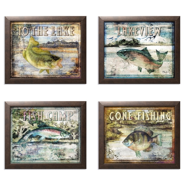 Fishing Cabin Wall Decor