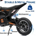 NEECHIPRO 24V Electric Dirt Bike, 250W Motorcycle Ride for Teens 13 ...