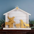 Melrose 87083 Nativity, 17.75-inch Height, Wood and Iron - Walmart.com