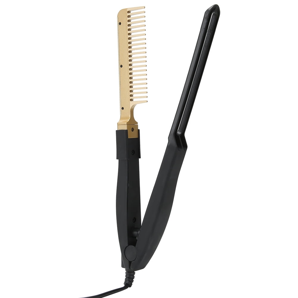 Mgaxyff Electric Heating Comb,Electric Heating Comb Wet‑Dry Use Hair ...