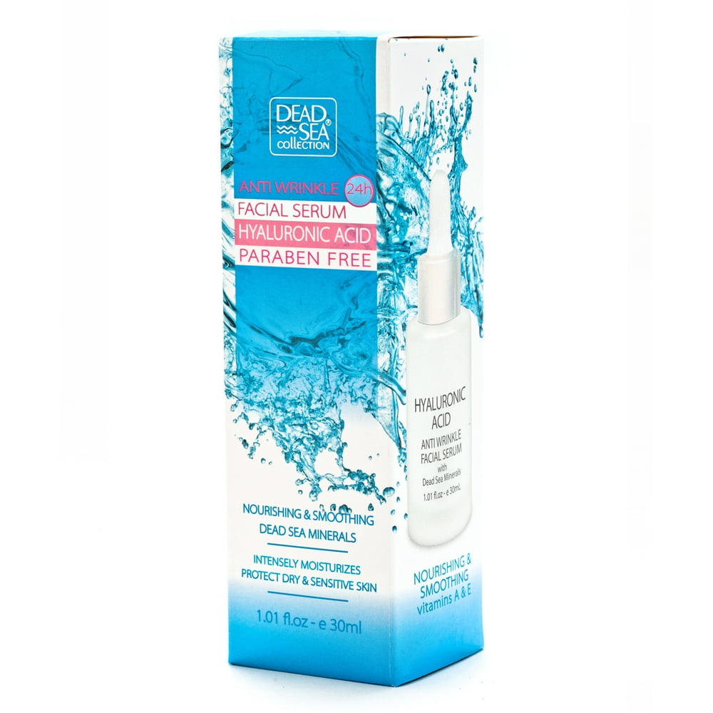 Dead Sea Collection Hyaluronic Acid Facial Serum 1 01 Fl Oz 30ml