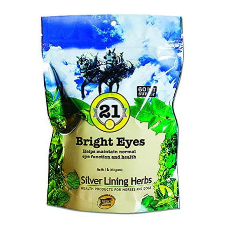 Silver Lining Herbs Bright Eyes - Supports Horse Eye Health - Maintains ...