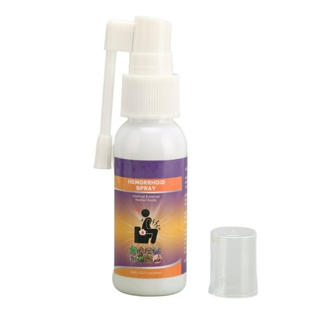 Hemorrhoids Spray, Improve Swollen Tissue 2pcs Safe Smoothing ...
