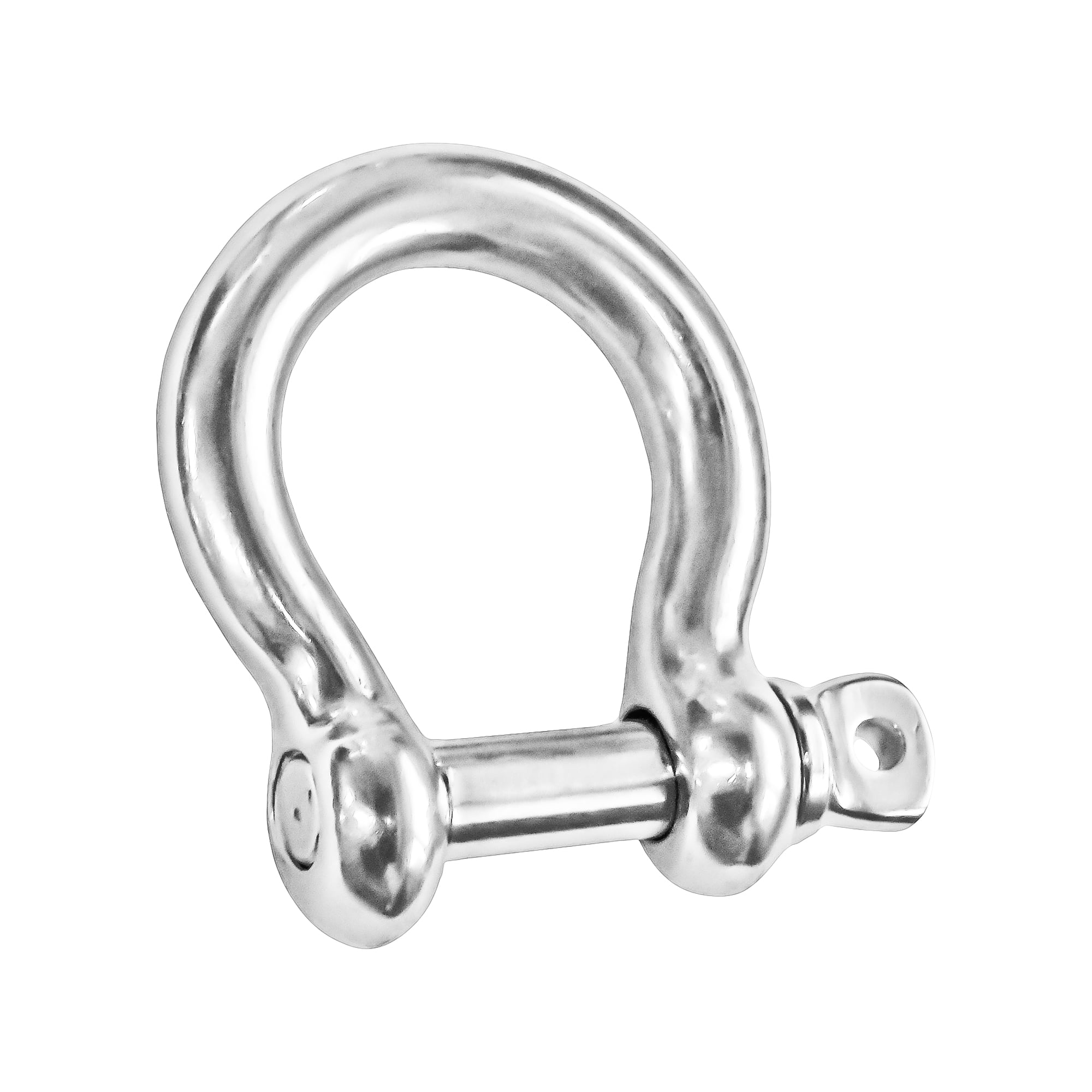 Five Oceans 5/8 Screw Pin Bow Shackles, Stainless Steel Anchor Shackle ...