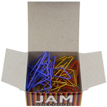 JAM Jumbo Paper Clips, Black & White, Large, 2 Packs of 60 - Walmart.com