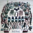 CYFW 307 Pieces Army Men Playset 4cm Soldier Action Figures with Tanks ...