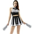 Ysiyy Women Cheerleading Performance Skirt Stylish Cheerleading Outfit ...