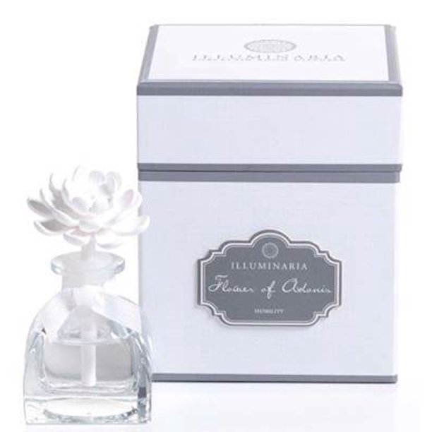 FLOWER OF ADONIS ZODAX Mini Illuminaria Porcelain Diffuser - Walmart.com