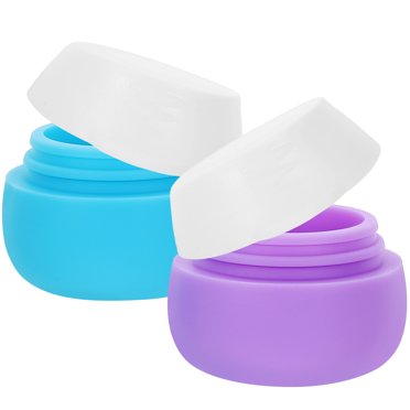 4 Pack Small Cosmetic Containers with Lids Travel Jars for Cream/Lotion ...