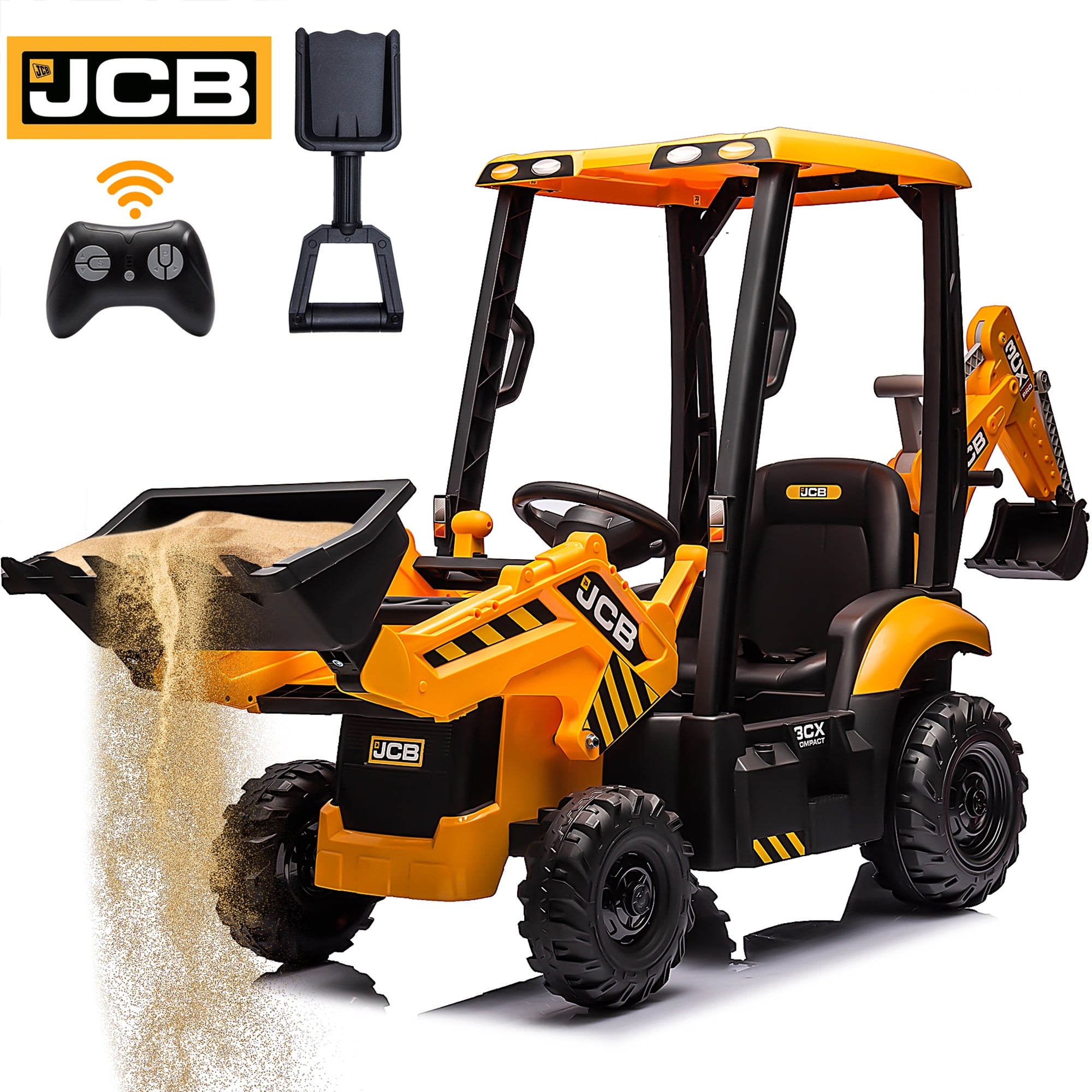 Click here for Iyofe 12v Kids Ride On Excavator Digger Toy Cars... prices