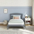 Better Homes & Gardens Leighton Kids Twin Size Bed, Wood Platform Bed ...