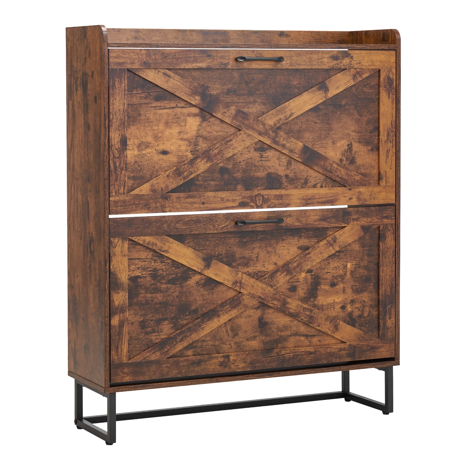 Click here for Vevor Shoe Cabinet With 2 Flip Drawers  Farmhouse... prices