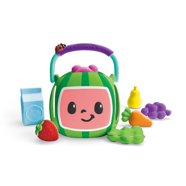 CoComelon Stacking Train, 40 Piece Large Building Block Set Includes JJ ...