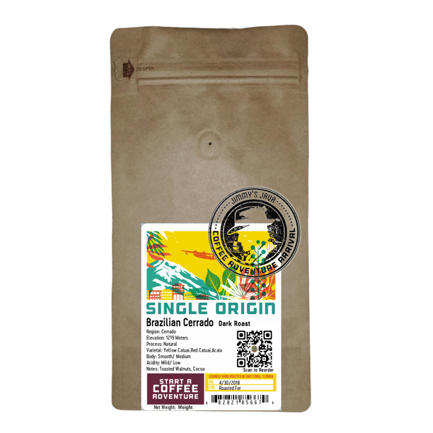 Brazilian Cerrado Dark Roast Coffee - Walmart.com