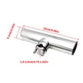 Adjustable Boats Fishing Rod Holder With Secure Clamp Design Poles ...