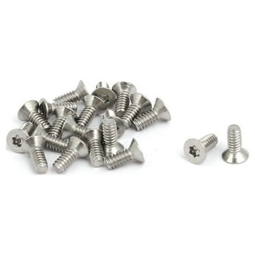 Uxcell M2 x 25mm 304 Stainless Steel Pan Head Screws Nuts w Washers (25 Sets) - Walmart.com