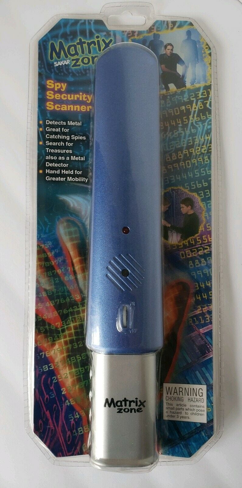 Vintage MATRIX SAKAR ZONE "SPY SECURITY SCANNER" - Walmart.com