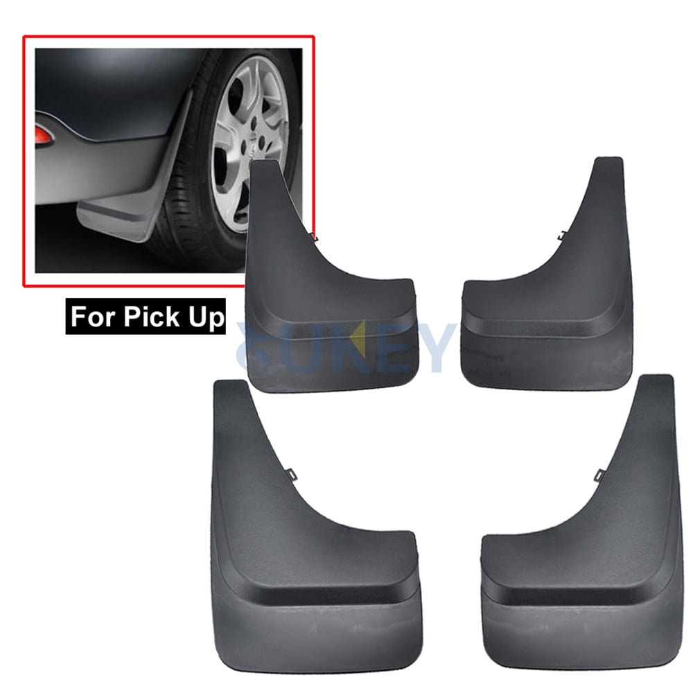 16.2''X 9.8" 4pcs Universal Front Rear Mud Flaps Splash Guard Mudguards ...