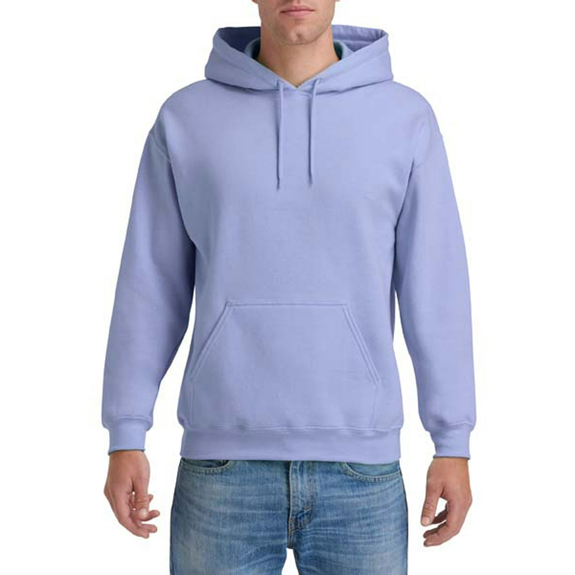Click here for Gildan Mens Heavy Blend Hooded Sweatshirt  M  Viol... prices