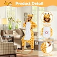 Giraffe Onesie Adults CANASOUR Cosplay Animal Pajamas for Women and Men ...