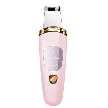 Ultrasound Skin Cleansing Scraper Blackhead Acne Remover Lcd Display ...