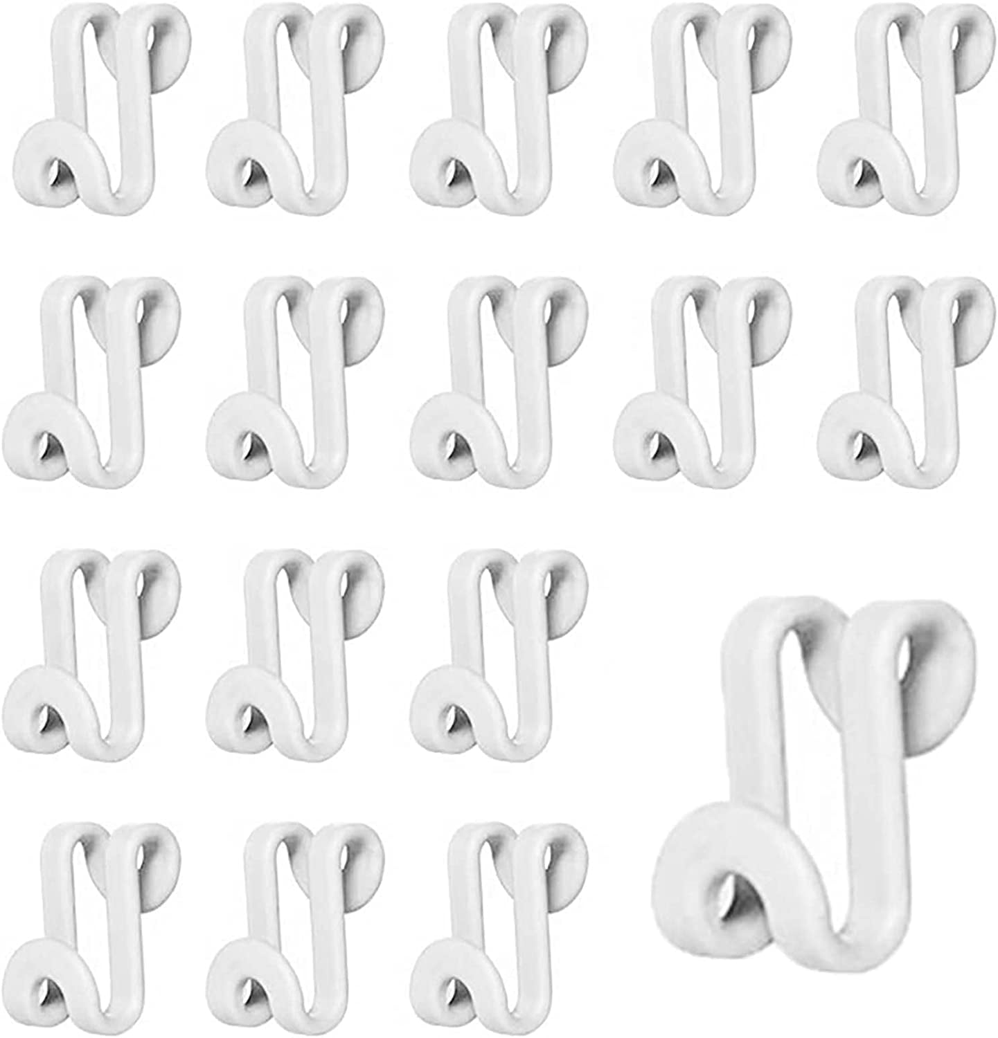 40 Pieces Clothes Hanger Connector Hook Cascading Clothes Hooks Multi ...