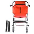 Lightweight Aluminum Evacuation Wheelchair Ems Stair Chairs With Brake