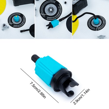 Canoe Adapter Paddling Compressor Portable Air Compressor Valve Adaptor ...