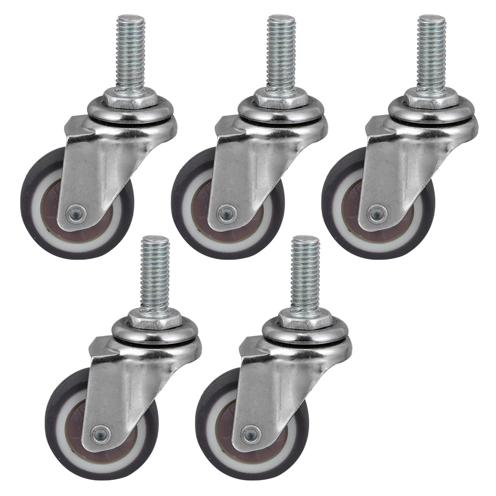 Click here for Deepcraff 5pcs 1inch Caster Wheels Heavy Duty Swiv... prices
